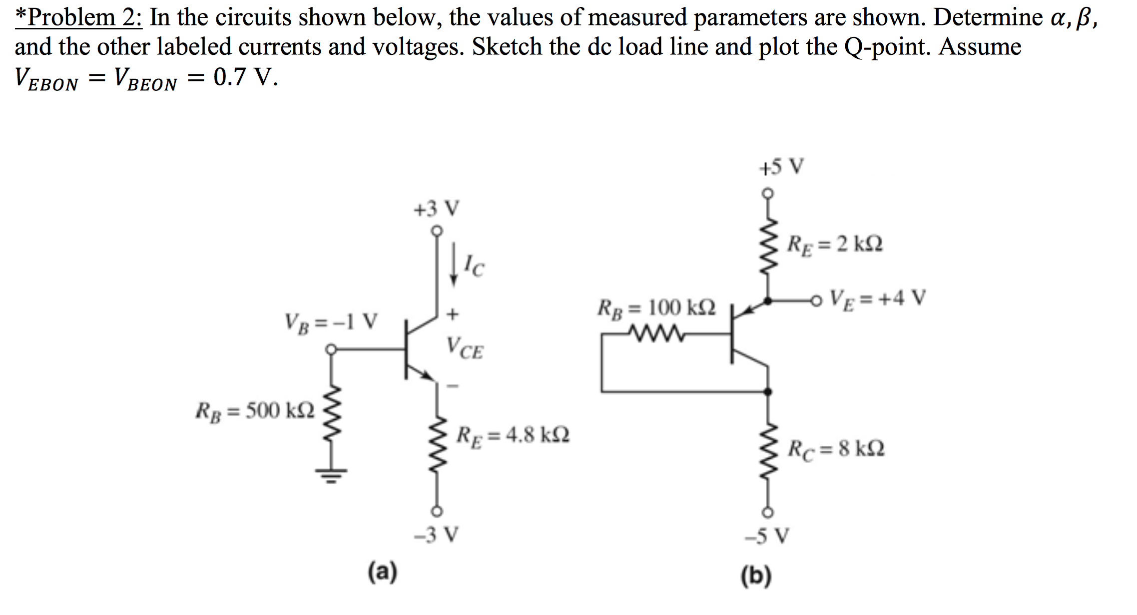 Solved In the circuits shown below, the values of measured | Chegg.com