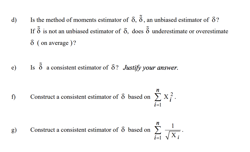 Solved 1. Let XI, X2, , Xn be a random sample from the | Chegg.com