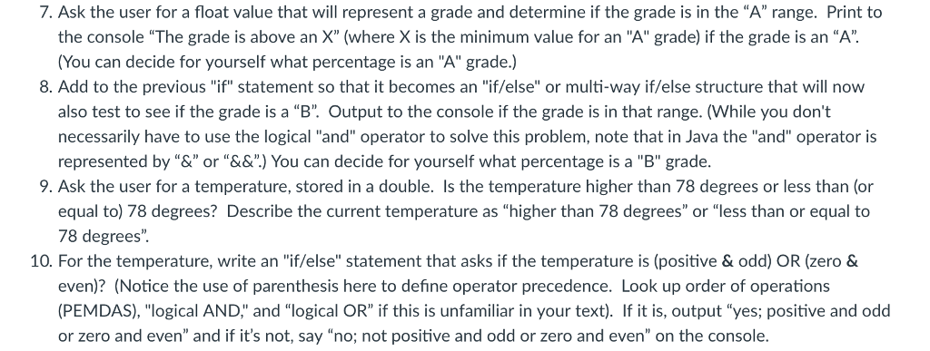 Solved 7. Ask the user for a float value that will represent | Chegg.com