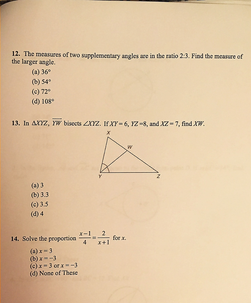 Solved Need help with gemetry. Can you show the procedure | Chegg.com