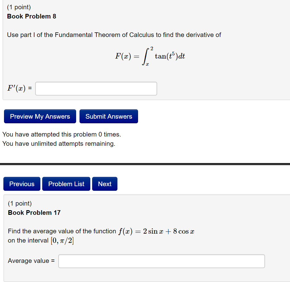 Solved Use part I of the Fundamental Theorem of Calculus to | Chegg.com