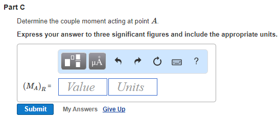 Solved Fundamental Problem 4.26 Part A Replace the loading | Chegg.com