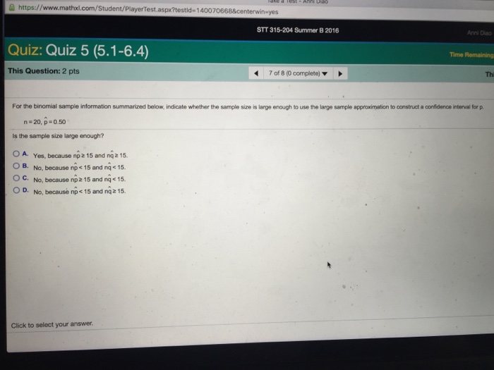Solved For the binomial sample information summarized below, | Chegg.com