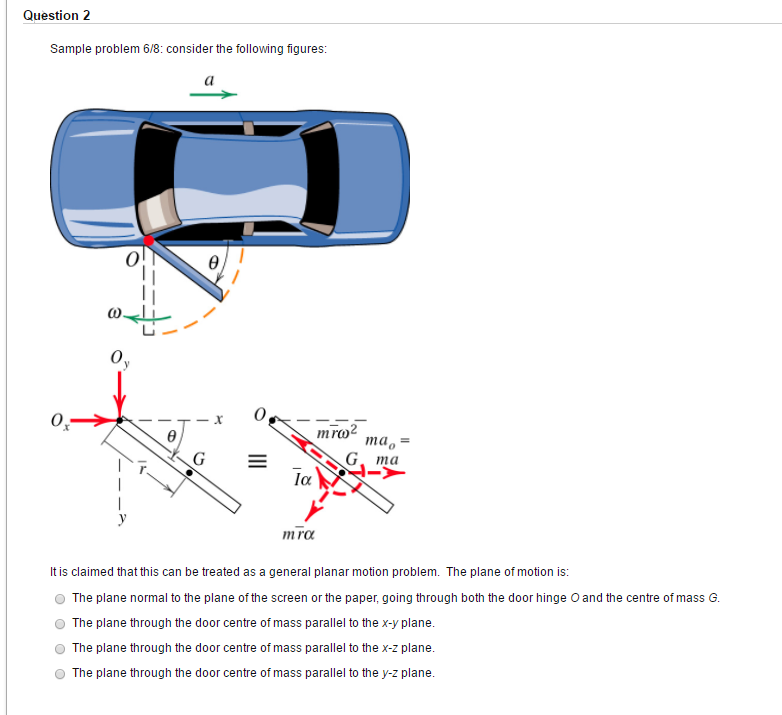 Solved Sample problem 6/8: consider the following figures: | Chegg.com