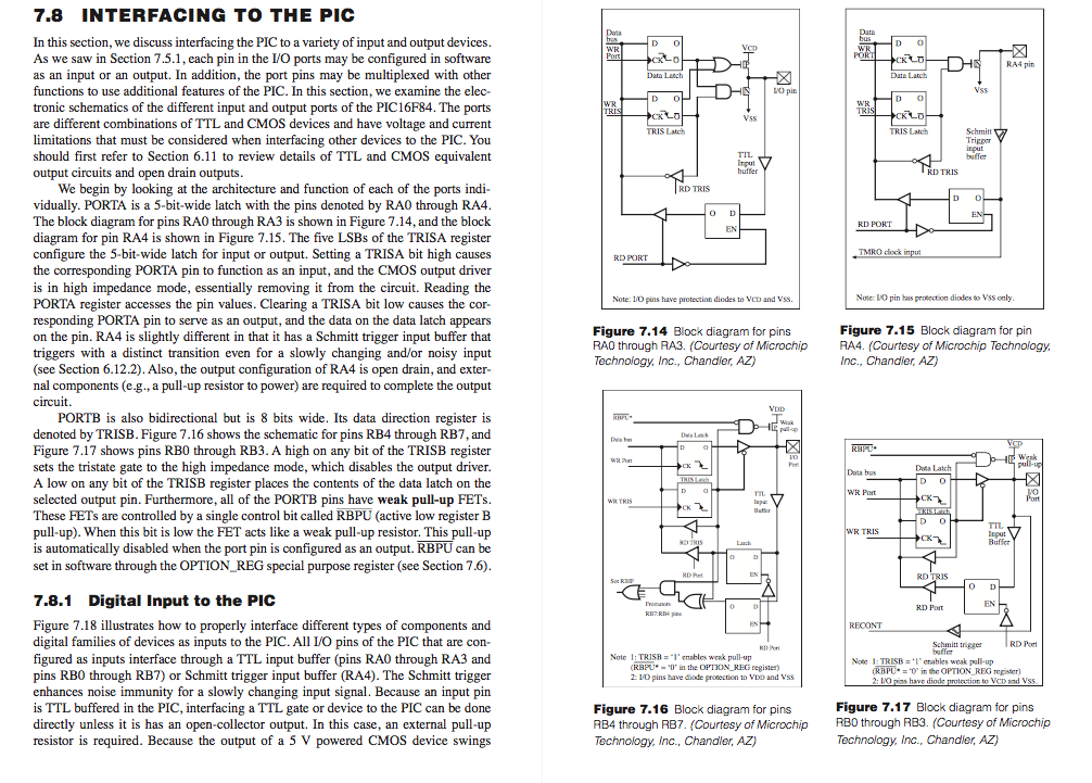 Solved (1) Explain all differences between PORTA and PORTB | Chegg.com