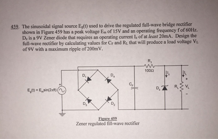 Solved The sinusoidal signal source E_g(t) used to drive the | Chegg.com