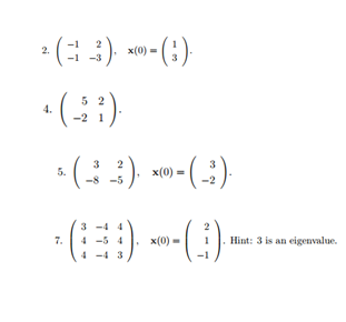Solved \(Find the general solution of the system x0 = Ax | Chegg.com