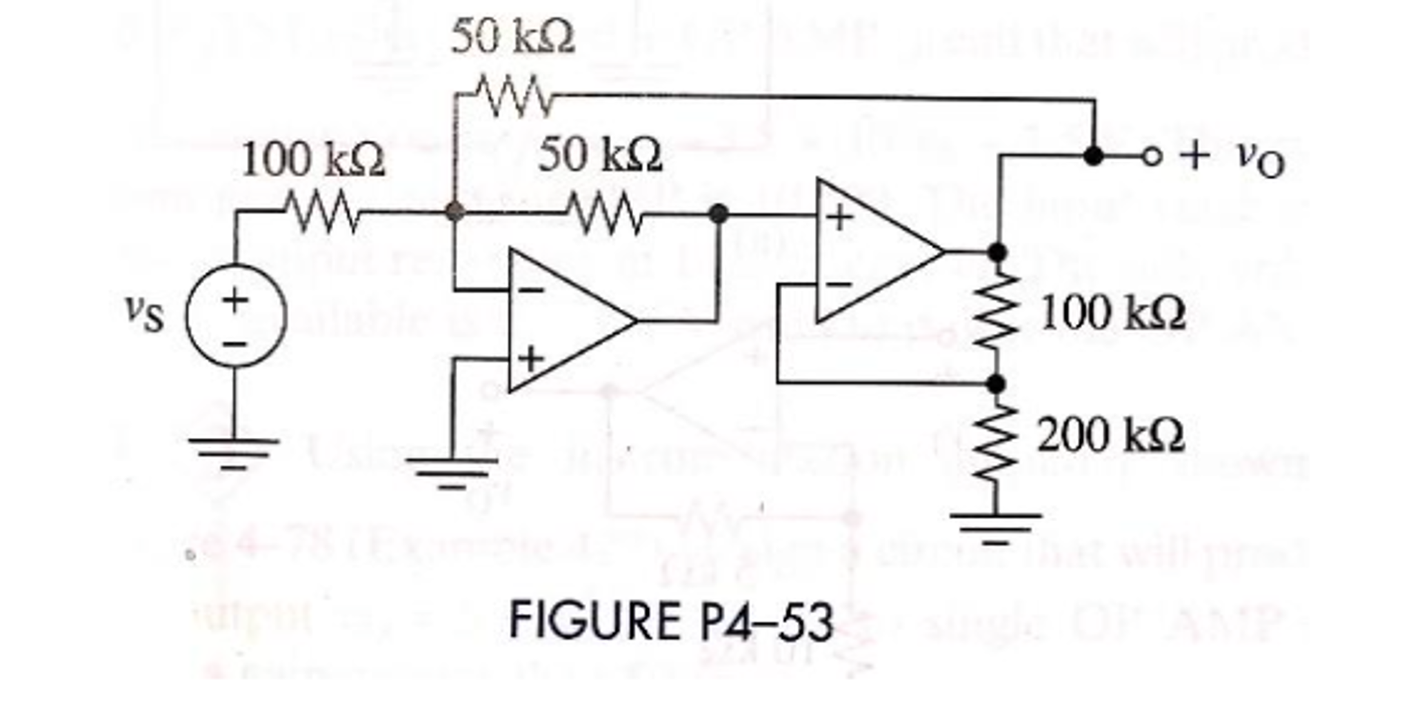 Solved Problem 4–53. For the circuit of Figure P4–53: Find | Chegg.com