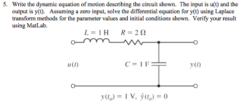Solved Write the dynamic equation of motion describing the | Chegg.com