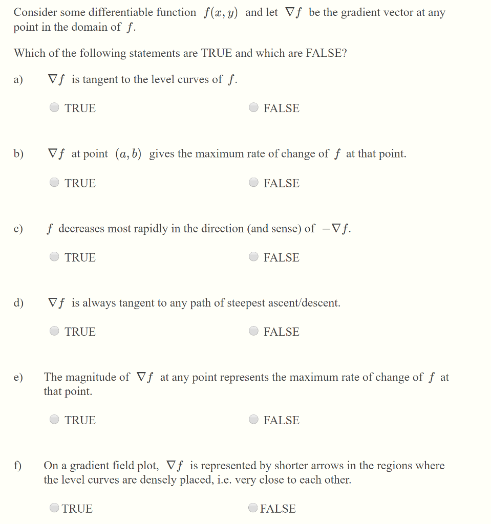 Solved Consider some differentiable function f(x, y) and let | Chegg.com