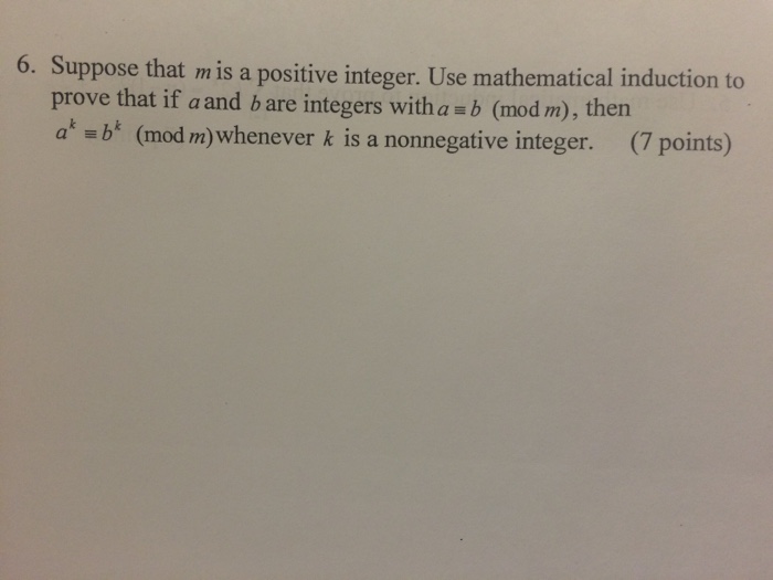 Solved Suppose that m is a positive integer. Use | Chegg.com