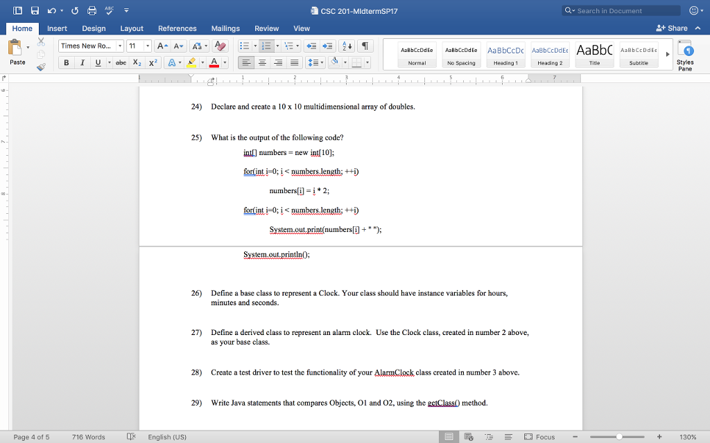 Solved The _______ operator has the highest precedence. * | Chegg.com