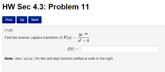 Solved Find the inverse Laplace transform of F(s) | Chegg.com