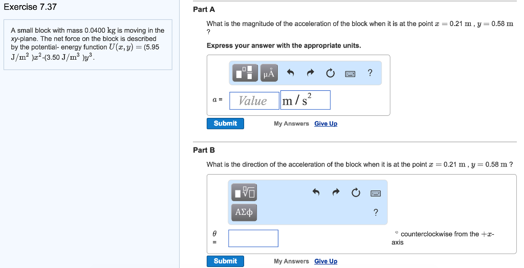 Solved A small block with mass 0.0400 kg is moving in the | Chegg.com