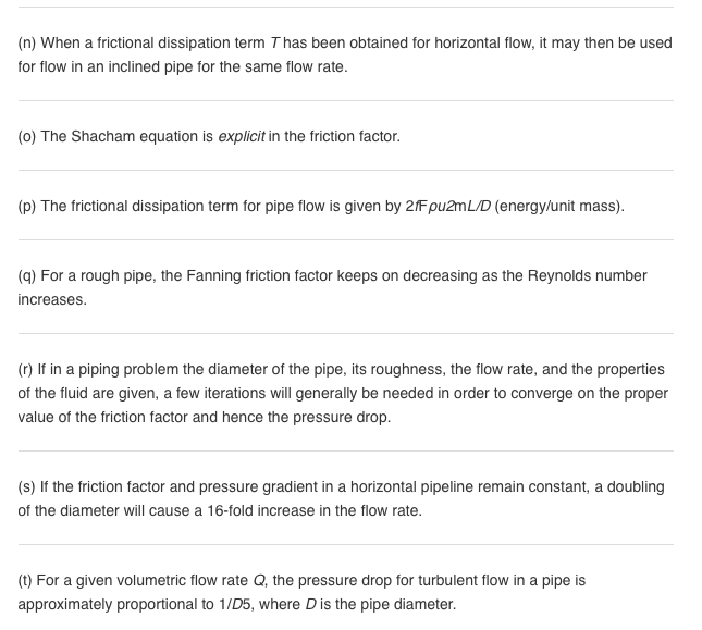 Solved (n) When a frictional dissipation term T has been | Chegg.com