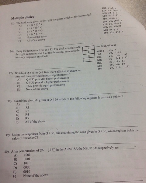 Solved ADR 4 ab ADR Multiple choice which of the following? | Chegg.com