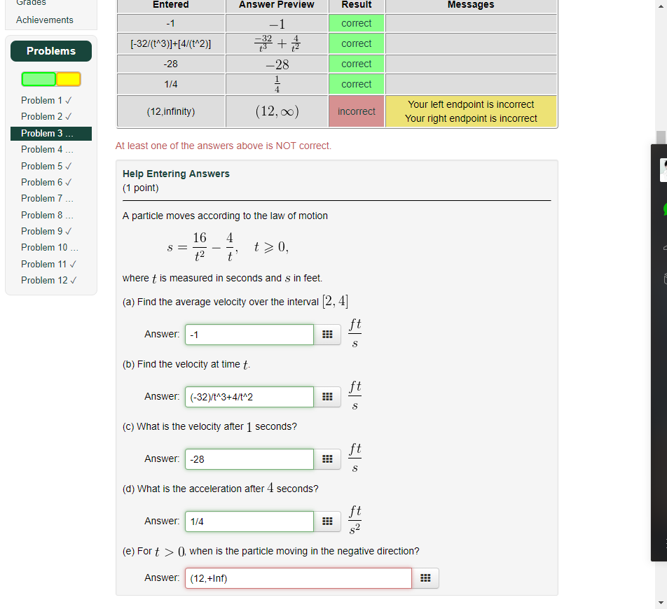 Solved Entered Answer Preview Result correct correct correct | Chegg.com Solved Entered Answer Preview Result correct correct correct | Chegg.com