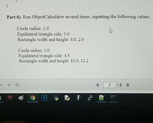 Solved Inberitance Part 1) Copy the abstract class | Chegg.com