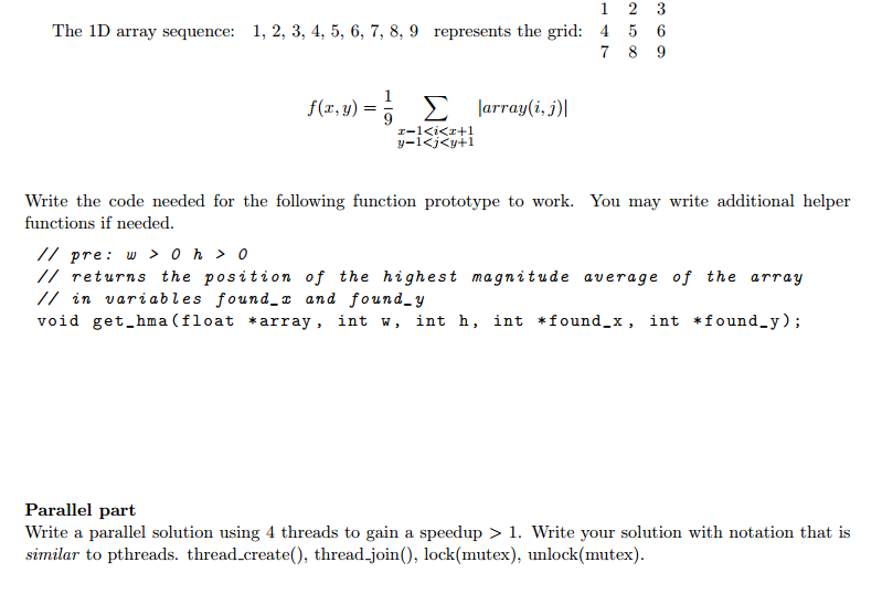 Solved #C programing Question 33 This question considers a | Chegg.com