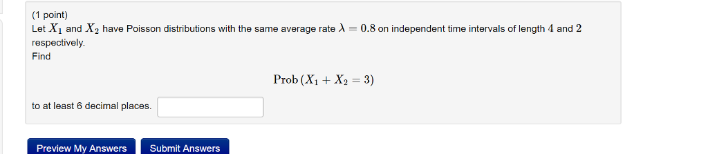 Solved (1 point) e same average rateA respectively. Find | Chegg.com
