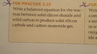 Solved Write a balanced equation for the reaction between | Chegg.com
