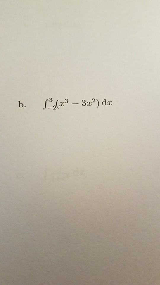 Solved Evaluate the following integrals: | Chegg.com