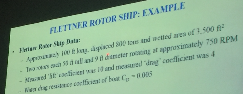 FLETTNER ROTOR SHIP: EXAMPLE Flettner Rotor Ship | Chegg.com