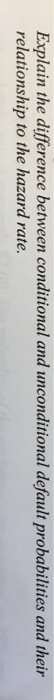 Solved Explain the difference between conditional and | Chegg.com