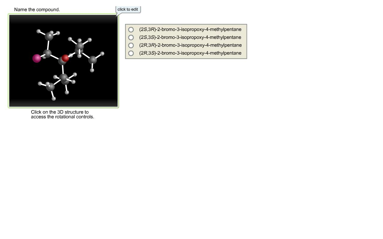 Solved Name the compound. | Chegg.com
