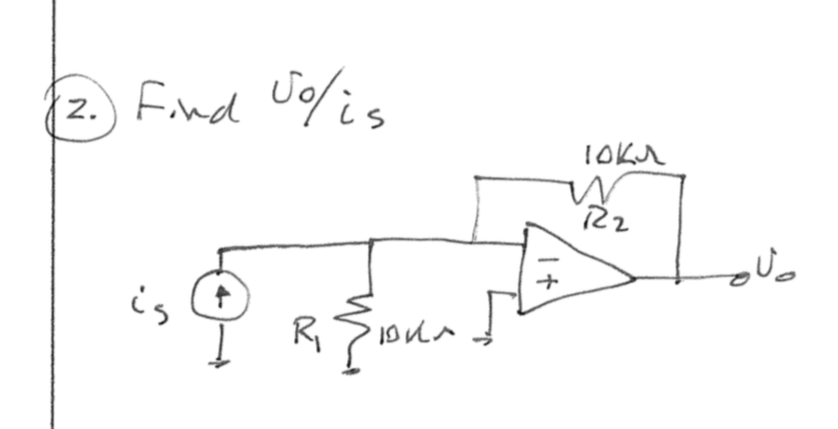Solved Inverting Amplifier Problem 