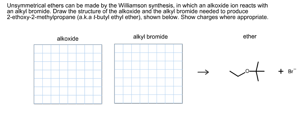 Solved Unsymmetrical ethers can be made by the Williamson | Chegg.com