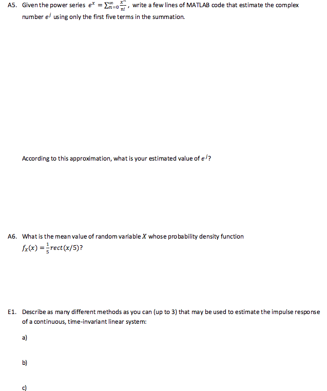Solved A1. Design a linear shift-invariant discrete system, | Chegg.com
