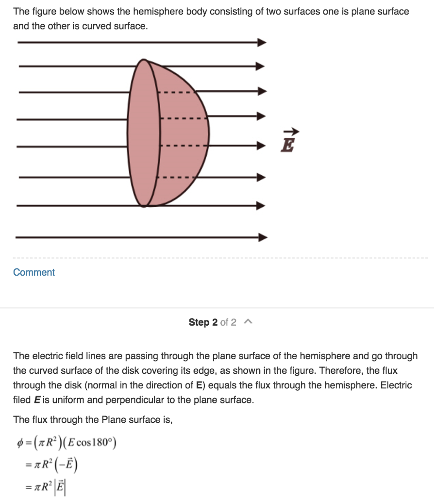Solved The figure below shows the hemisphere body consisting | Chegg.com