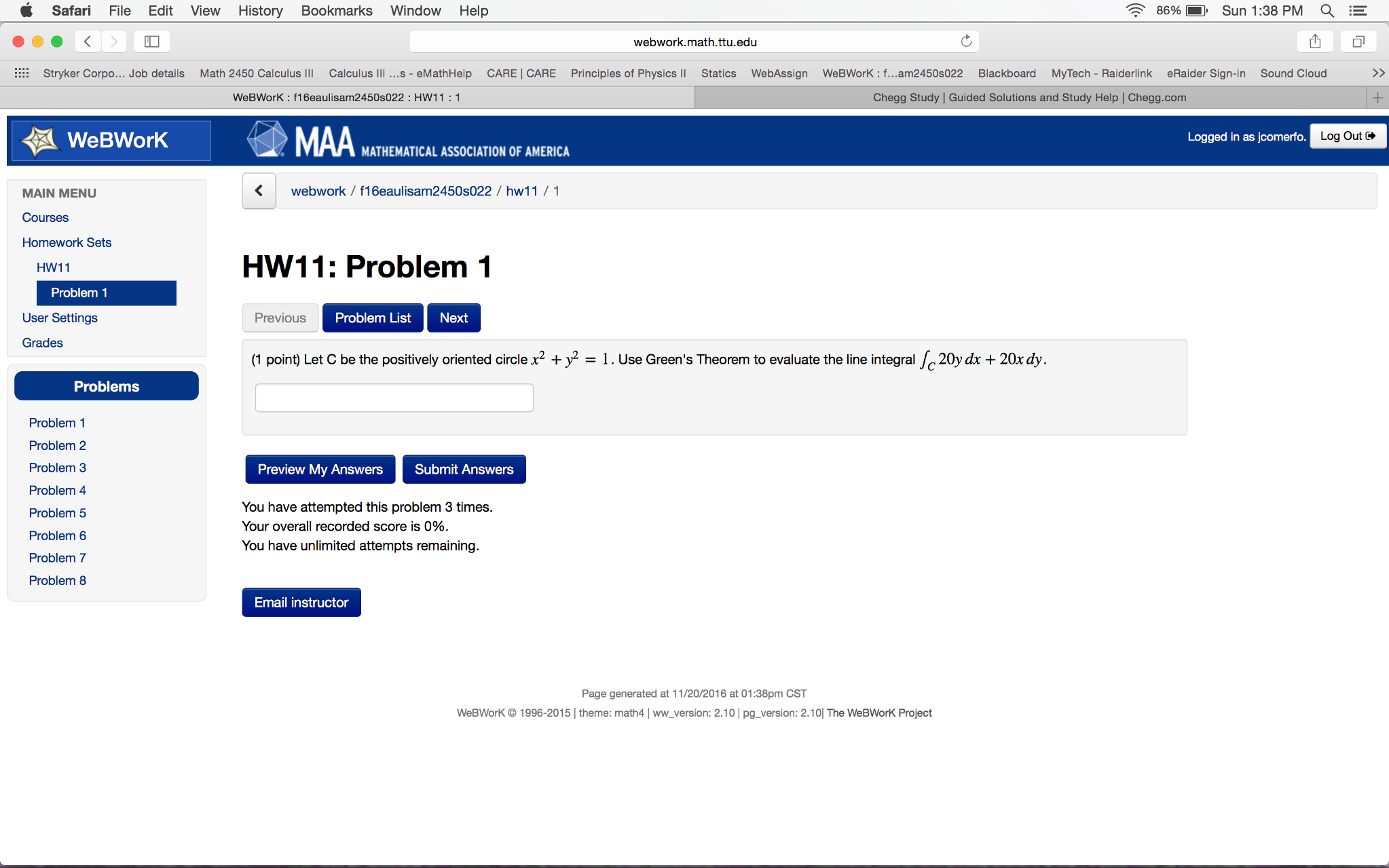 Solved: Let C Be The Positively Oriented Circle X2+y2=1x2+... | Chegg.com
