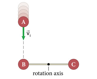 Solved In (Figure 1) , two identical pucks B and C, each of | Chegg.com