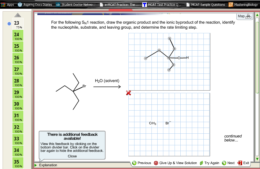 Solved For the following SN1 reaction, draw the organic | Chegg.com Solved For the following SN1 reaction, draw the organic | Chegg.com