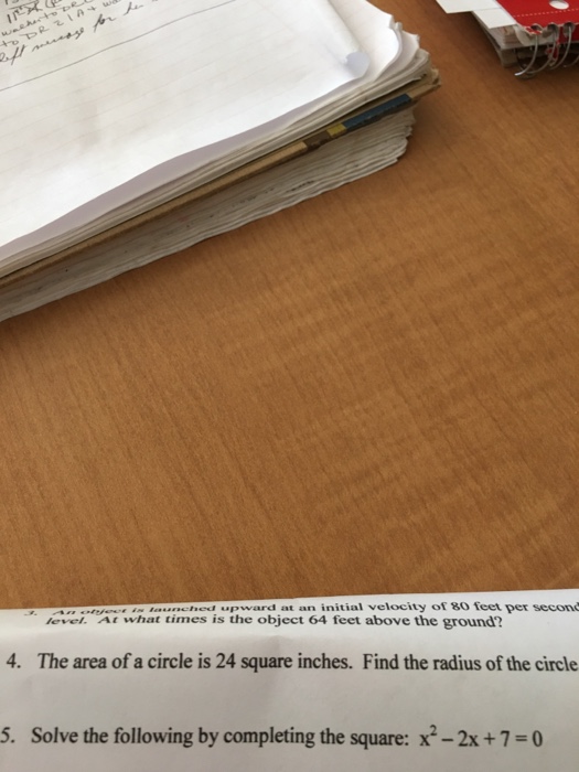 Solved The area of a circle is 24 square inches. Find the | Chegg.com