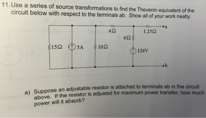 Solved Use a series of source transformation to find the | Chegg.com