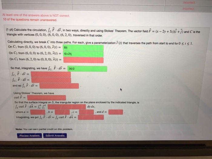 Solved Calculate the circulation, integral _C F^rightarrow | Chegg.com