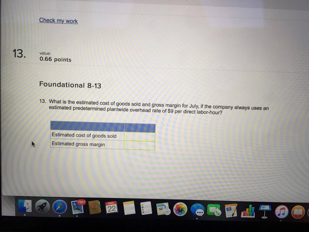 Solved Foundational [LO8-2, LO8-3, L08-4, L08-5, L08-7, | Chegg.com