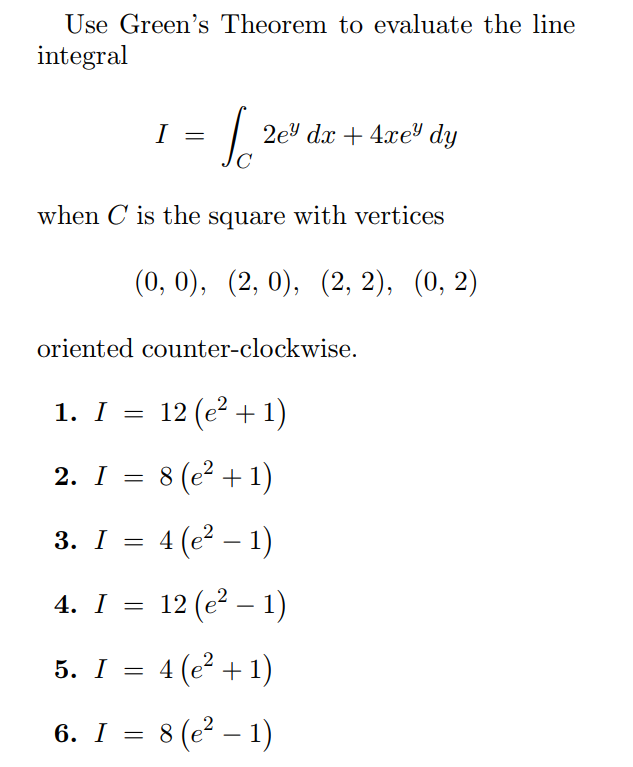 Solved Use Green'sTheorem to evaluate the line integral when | Chegg.com