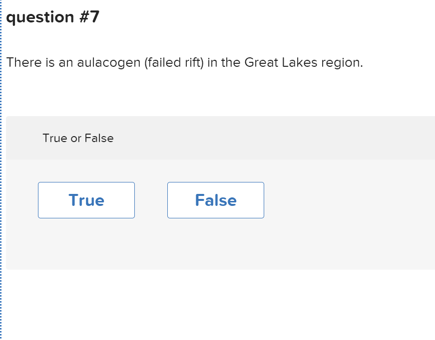 Solved There is an aulacogen (failed rift) in the Great | Chegg.com