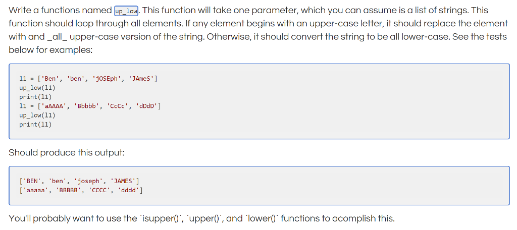 Solved Answer to be coded in python using lists and | Chegg.com