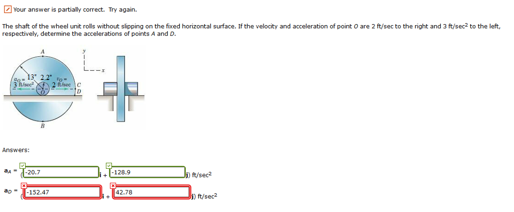 Solved The shaft of the wheel unit rolls without slipping on | Chegg.com