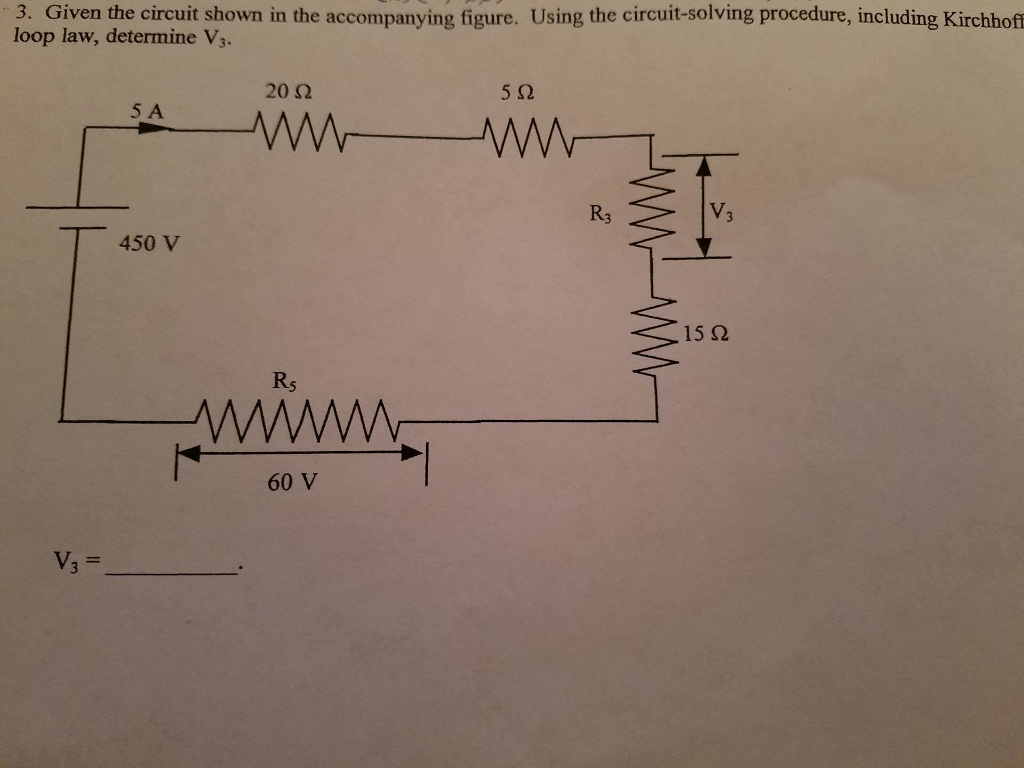 Solved Given the circuit shown in the accompanying figure. | Chegg.com