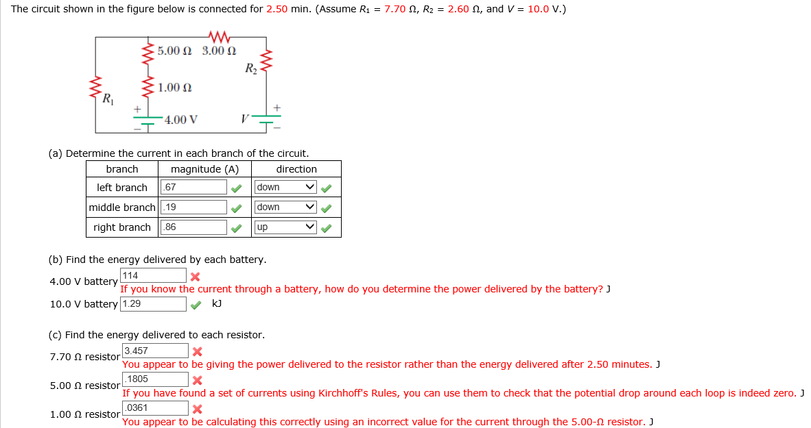 Solved The circuit shown in the figure below is connected | Chegg.com