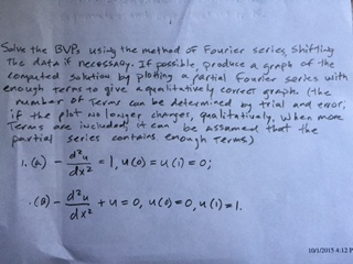 Solved Solve the BVPS using the method of Fourier series, | Chegg.com