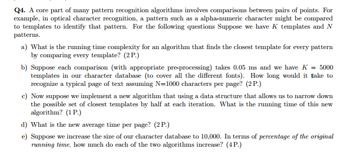 Pattern Recognition Algorithms
