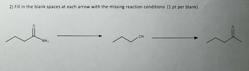 Solved 2) Fill in the blank spaces at each arrow with the | Chegg.com