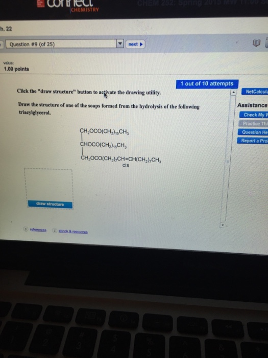 Solved Draw the structure of one of the soaps formed from | Chegg.com